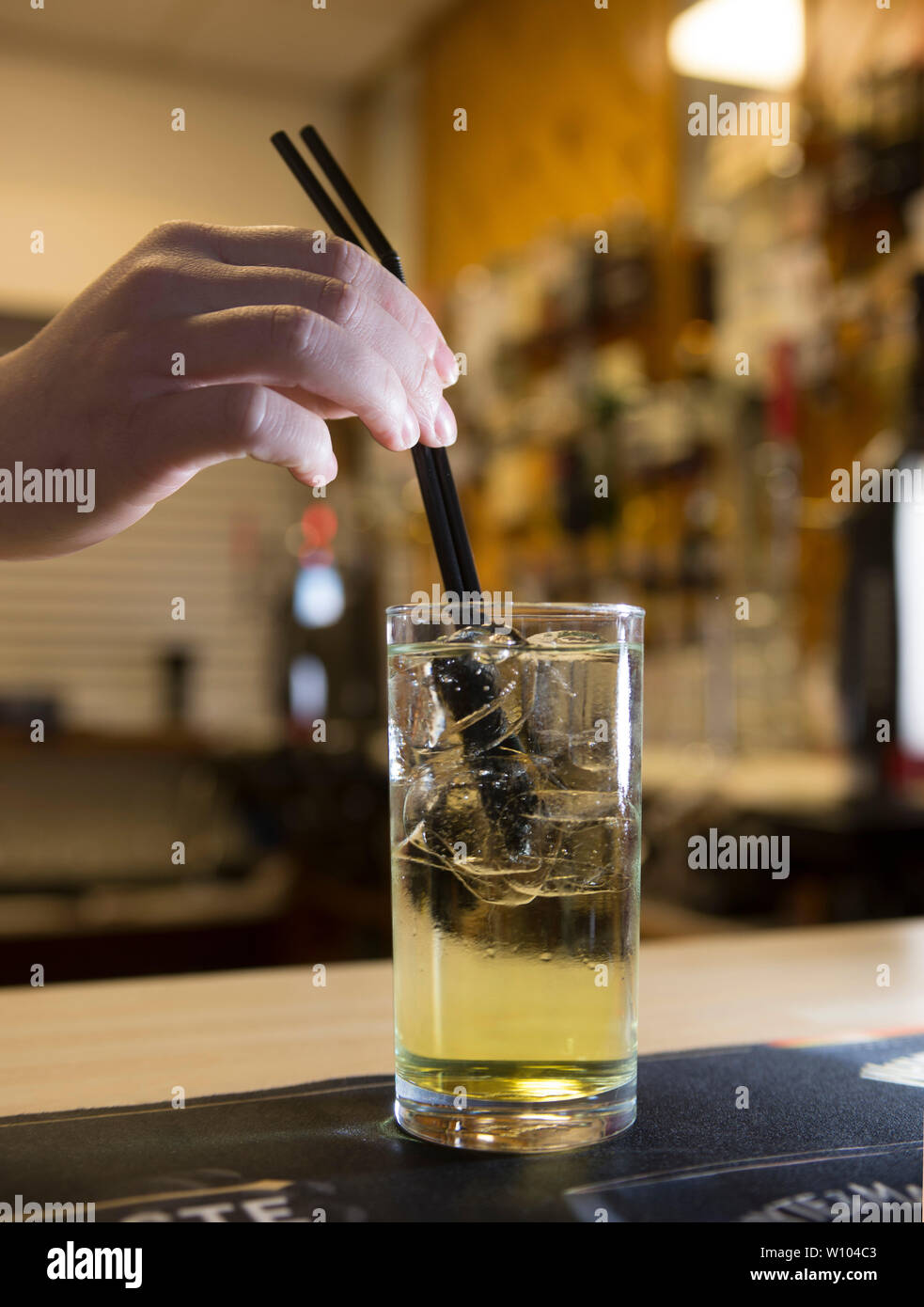 General shots of plastic drinking straws Stock Photo - Alamy