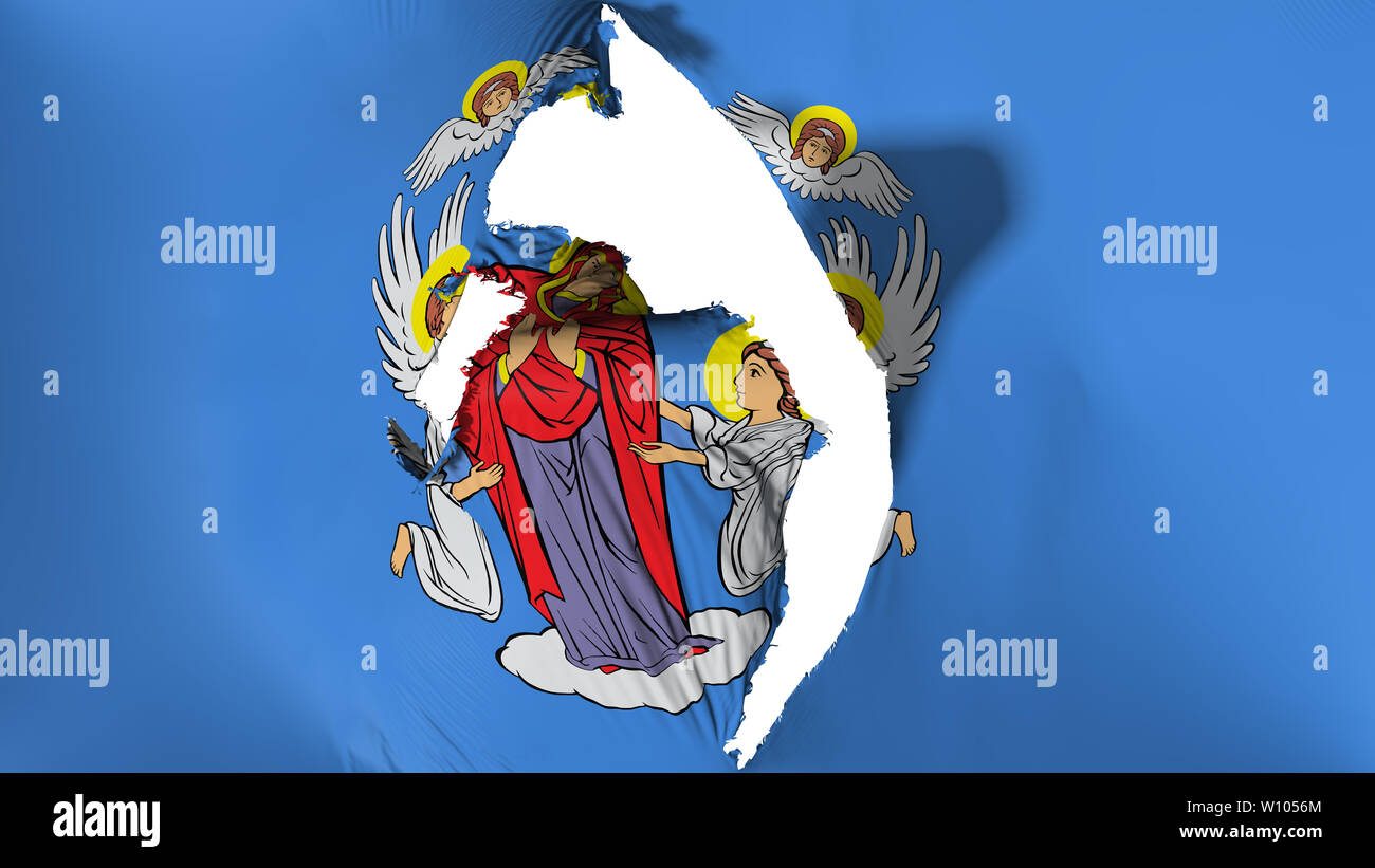Damaged Minsk flag Stock Photo - Alamy