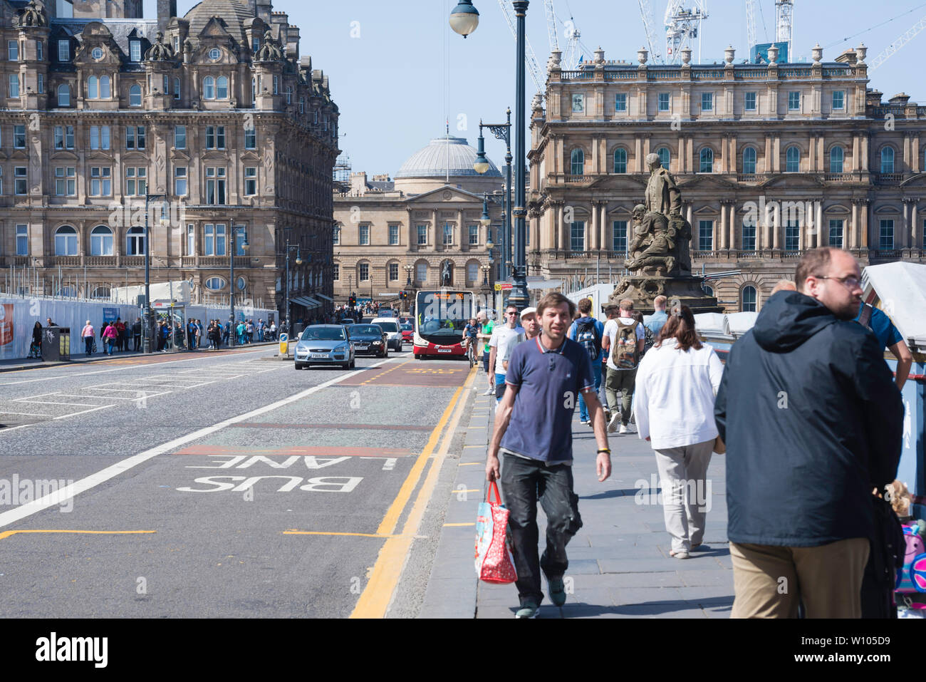 Edinburgh the capital city of Scotland Stock Photo - Alamy