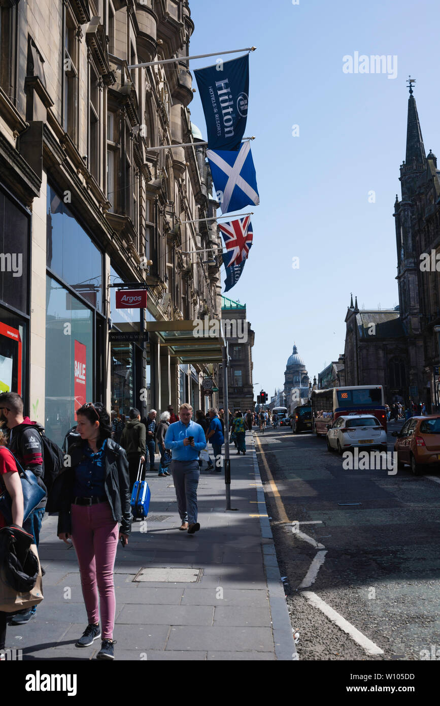 Edinburgh the capital city of Scotland Stock Photo - Alamy
