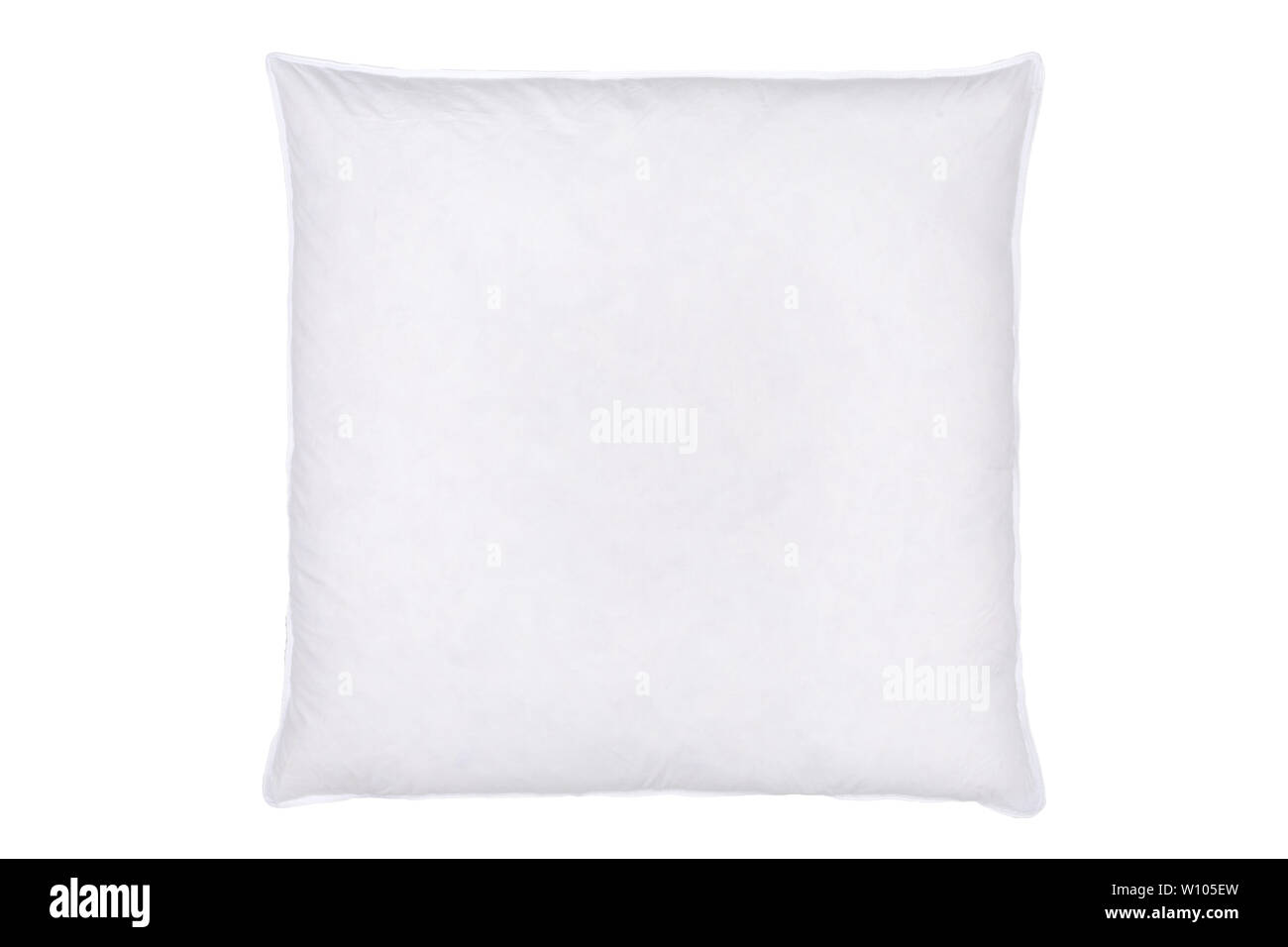 white pillows on pure white background Stock Photo - Alamy