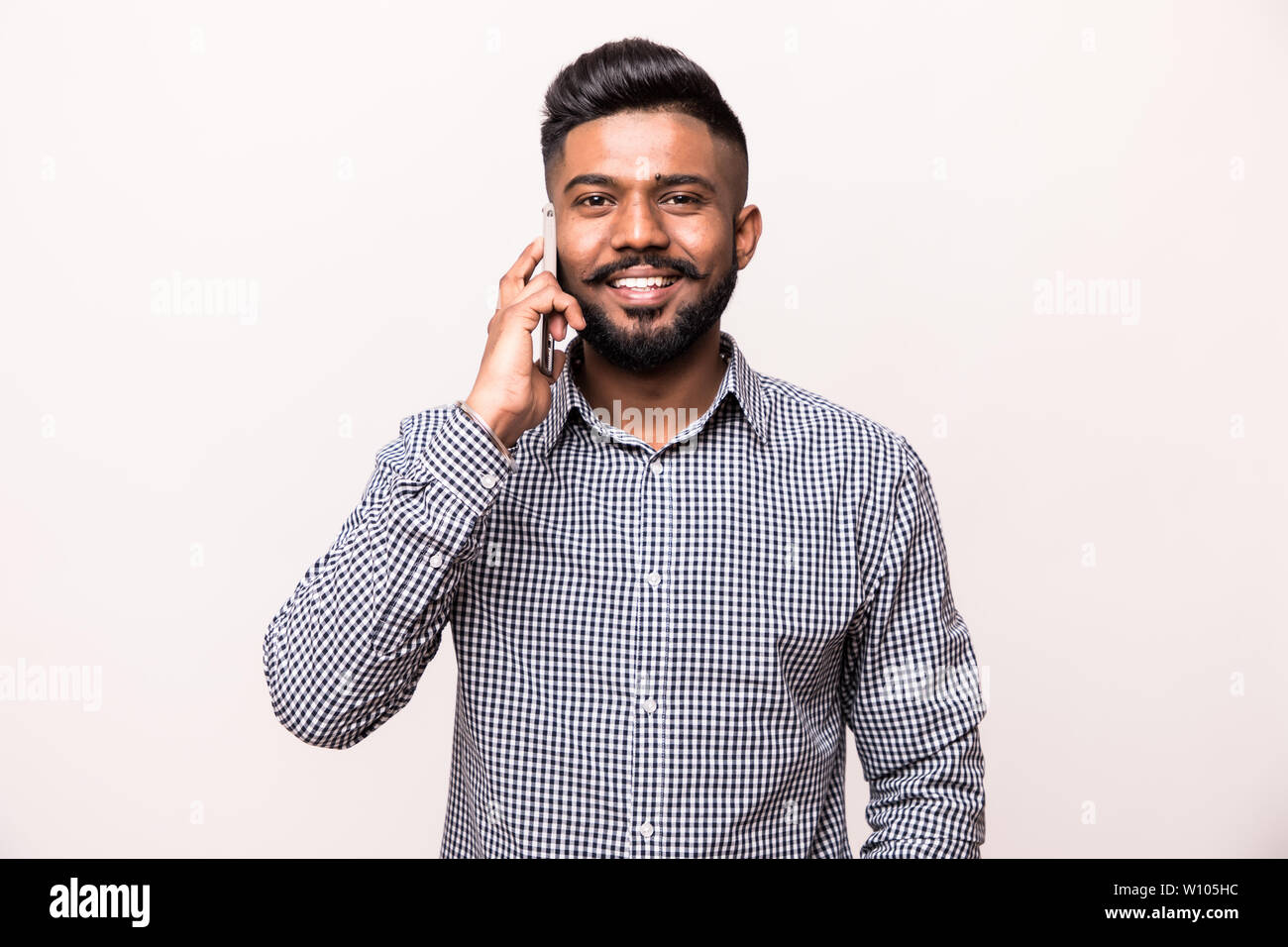 Indian man talking hi-res stock photography and images - Alamy