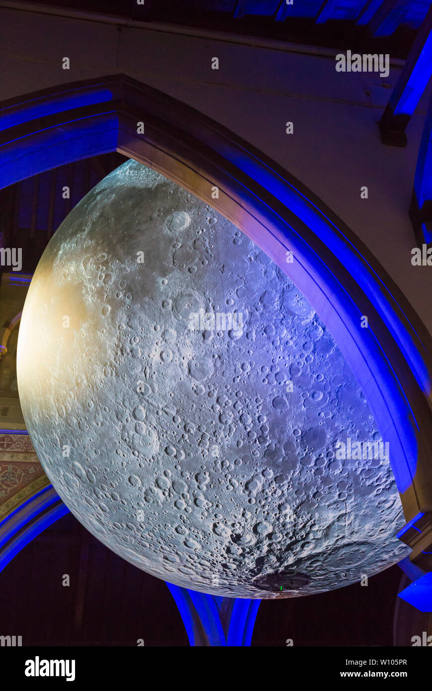 Bournemouth, Dorset UK. 28th June 2019. Dorset Moon, a celebration of ...