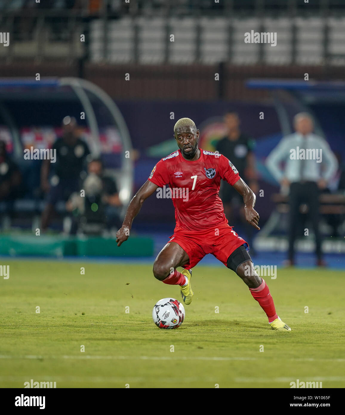 Cairo, Egypt. 28th June, 2019. Deon Daniel Hotto of Namibia during the ...