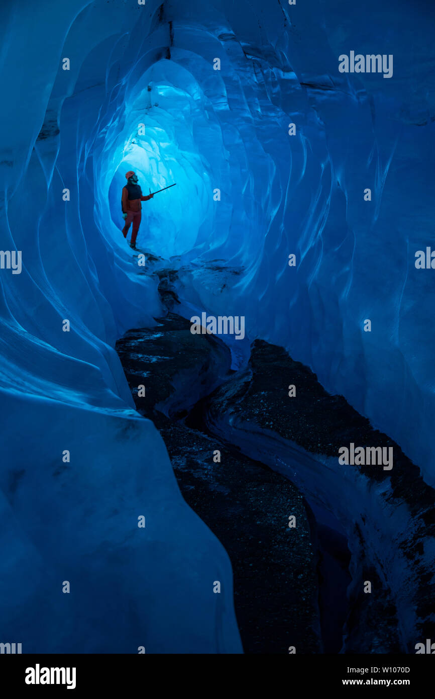 Alaska glacier caves hi-res stock photography and images - Alamy
