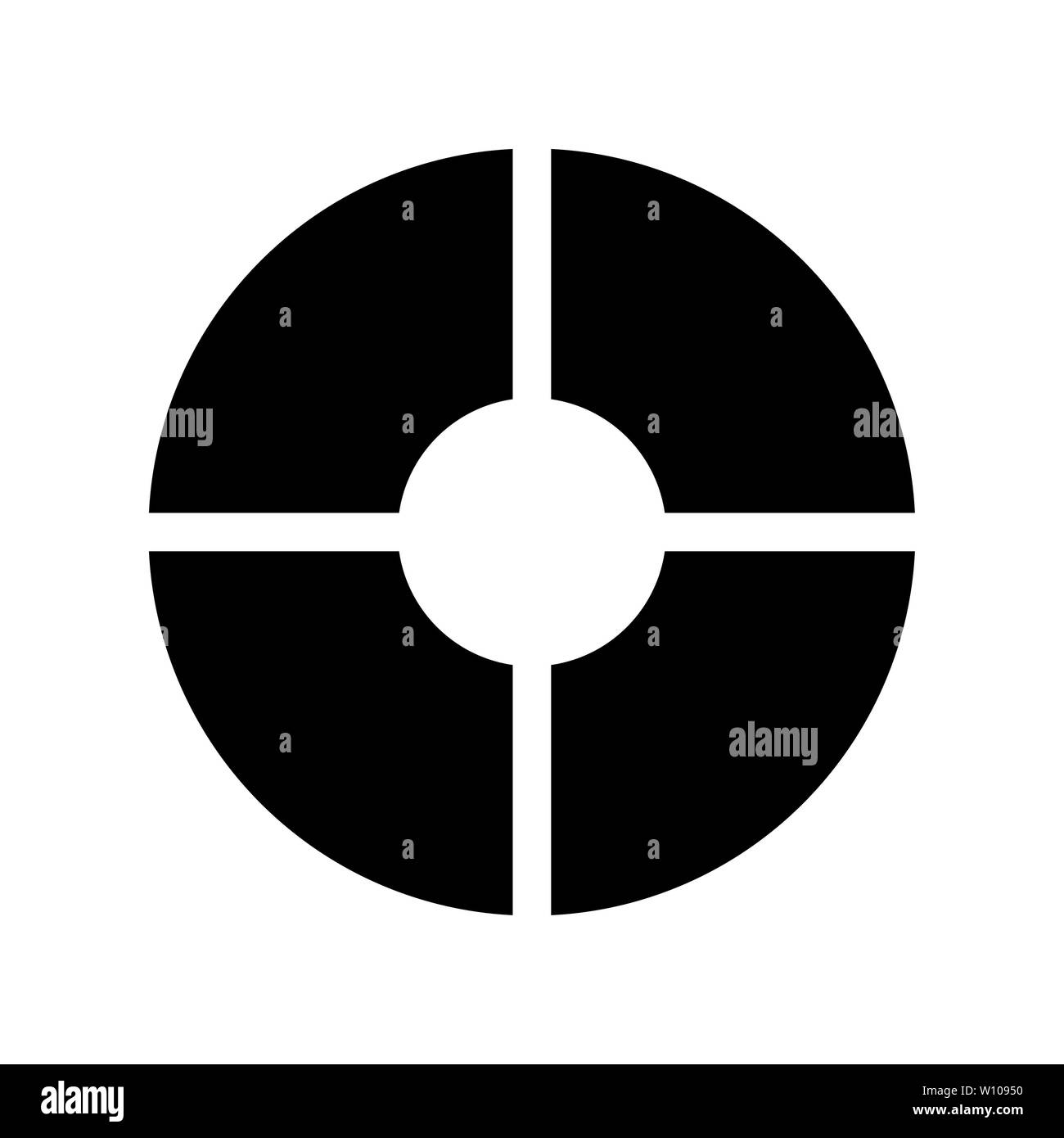 Target icon. flat illustration of Target vector icon for web. perfect ...