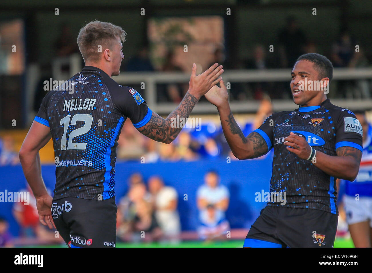 28th June 2019 , The Mobile Rocket Stadium, Wakefield, England; Betfred Super League, Round 20 ...