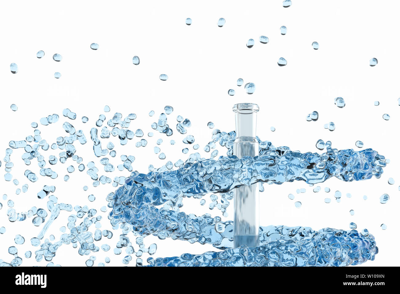 Chemical test tube splashing hi-res stock photography and images - Alamy