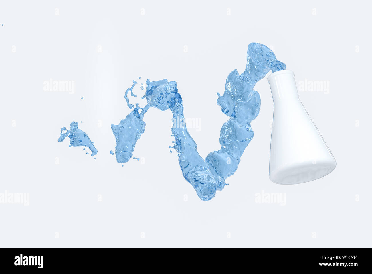 Chemical test tube splashing hi-res stock photography and images - Alamy