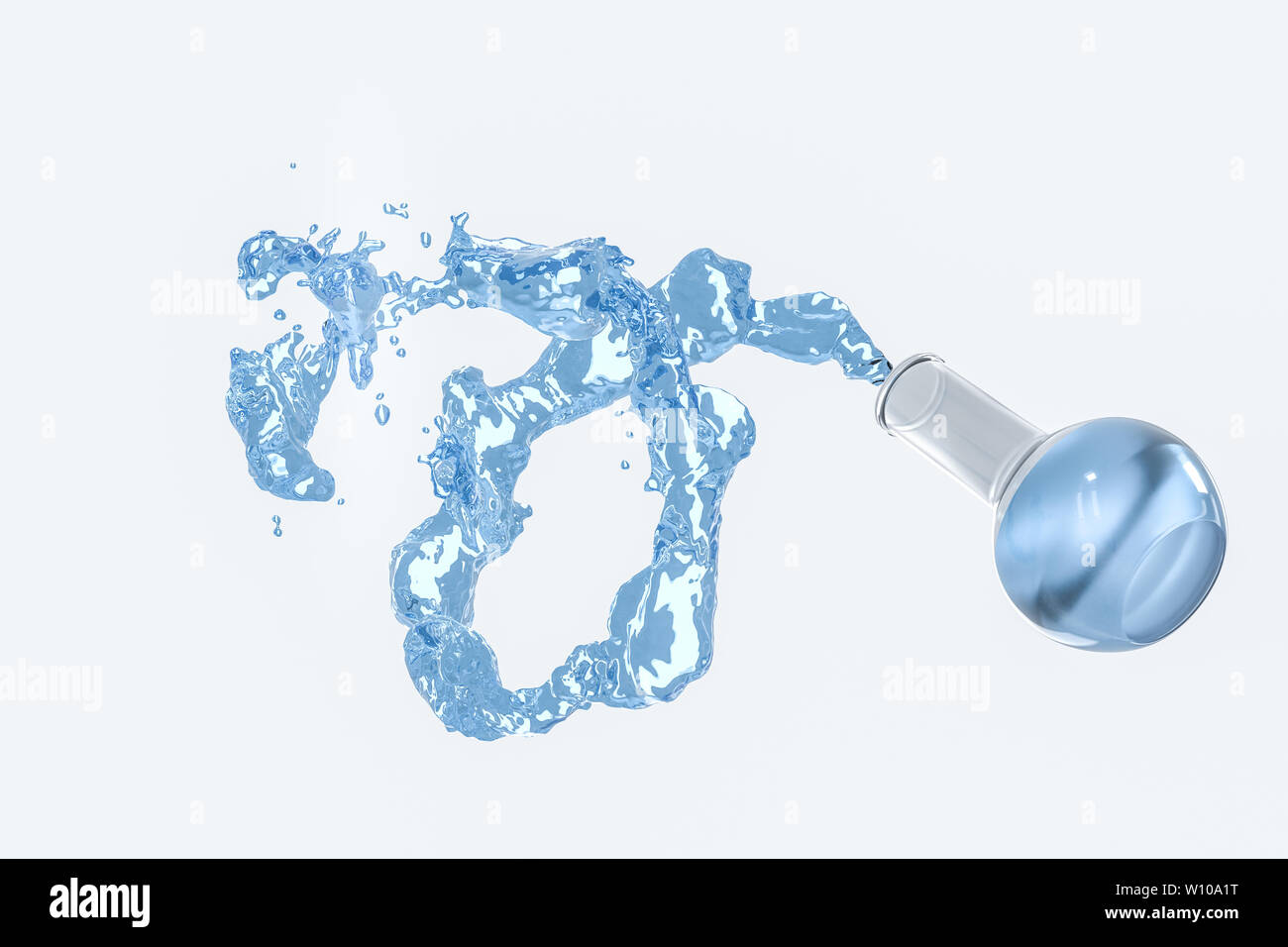 Chemical test tube splashing hi-res stock photography and images - Alamy