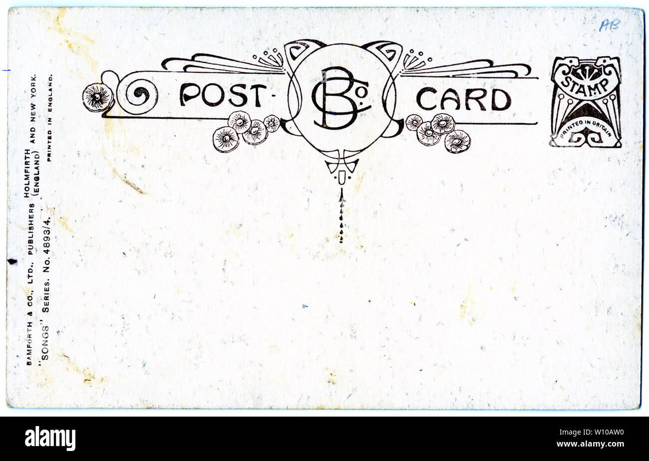 World war 1 postcard hi-res stock photography and images - Alamy