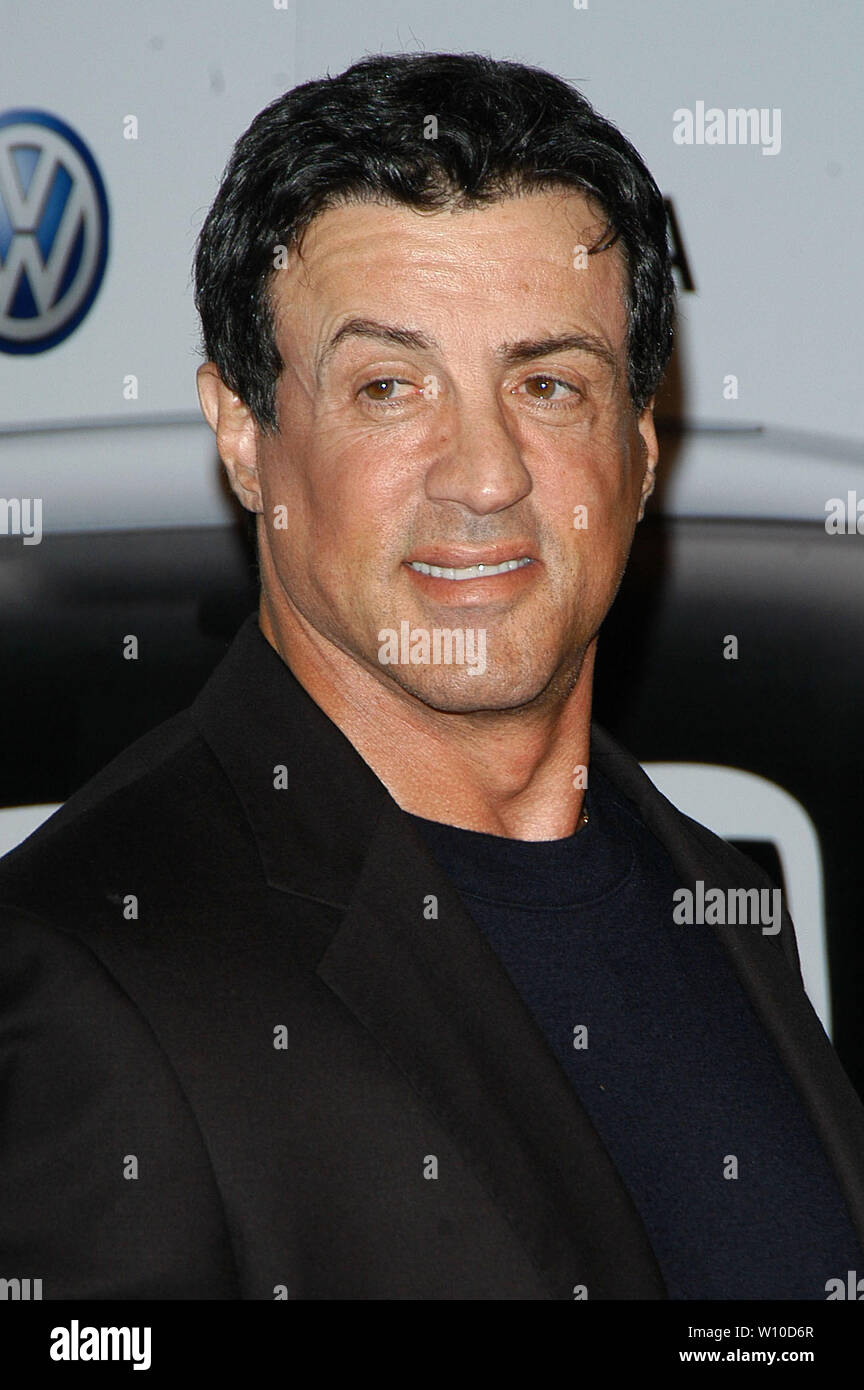 Sylvester Stallone at The Premiere of the 2005 Volkswagen Jetta Party ...