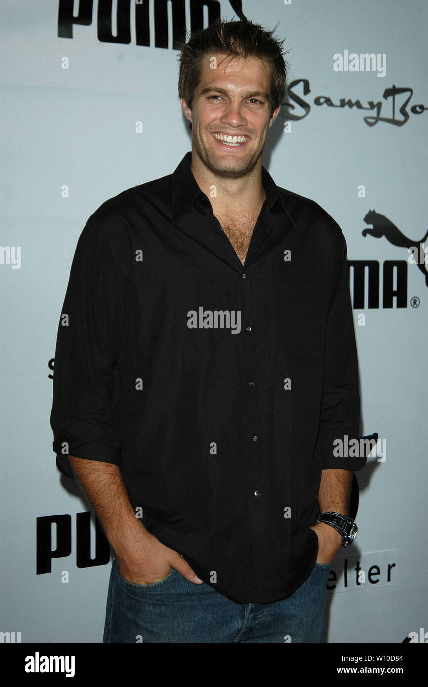 George Stults at the PUMA Bodywear Launch Party held at the Shelter ...