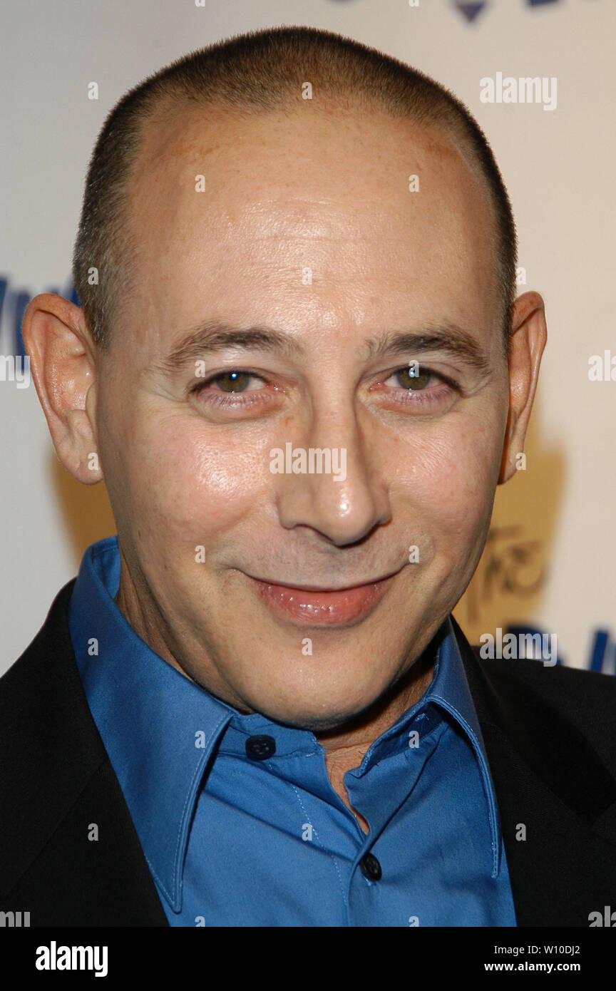 Paul Reubens at The Groundlings 30th Anniversary Gala held at The Henry ...
