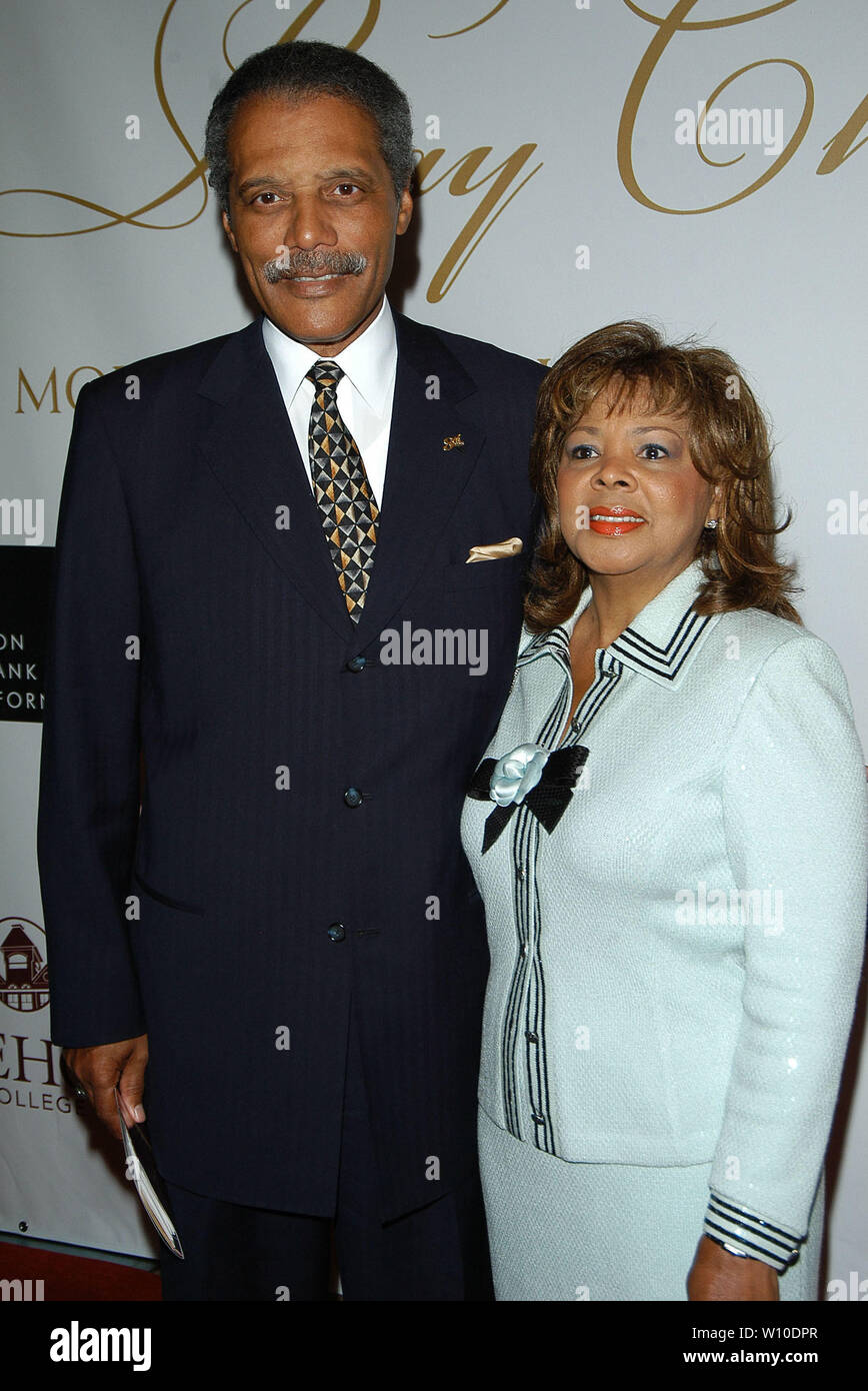 Bernard Parks and Wife Bobbie at the Morehouse College Gala Tribute to ...