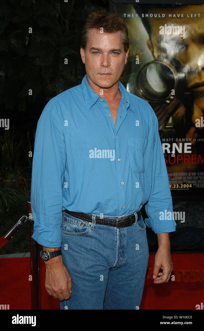 Ray Liotta at the World Premiere of "The Bourne Supremacy" at the ...