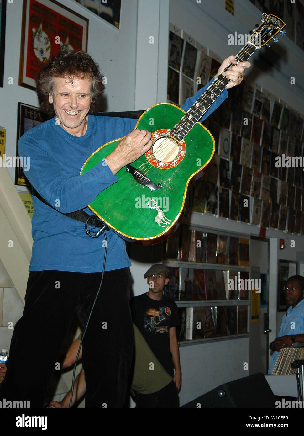 Donovan Leitch makes a special In-Store performance at the Amoeba Music ...