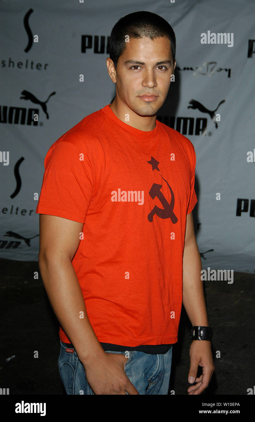 Jay Hernandez at the PUMA Bodywear Launch Party held at the Shelter ...