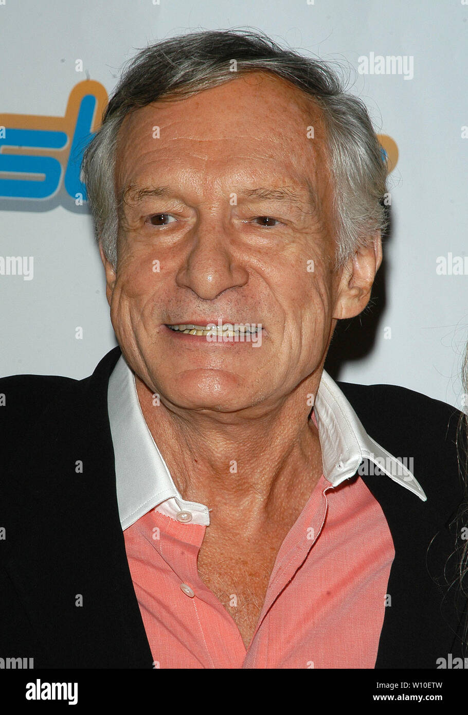 Hugh Hefner joins Andy Dick celebrate the successful launch of his new ...