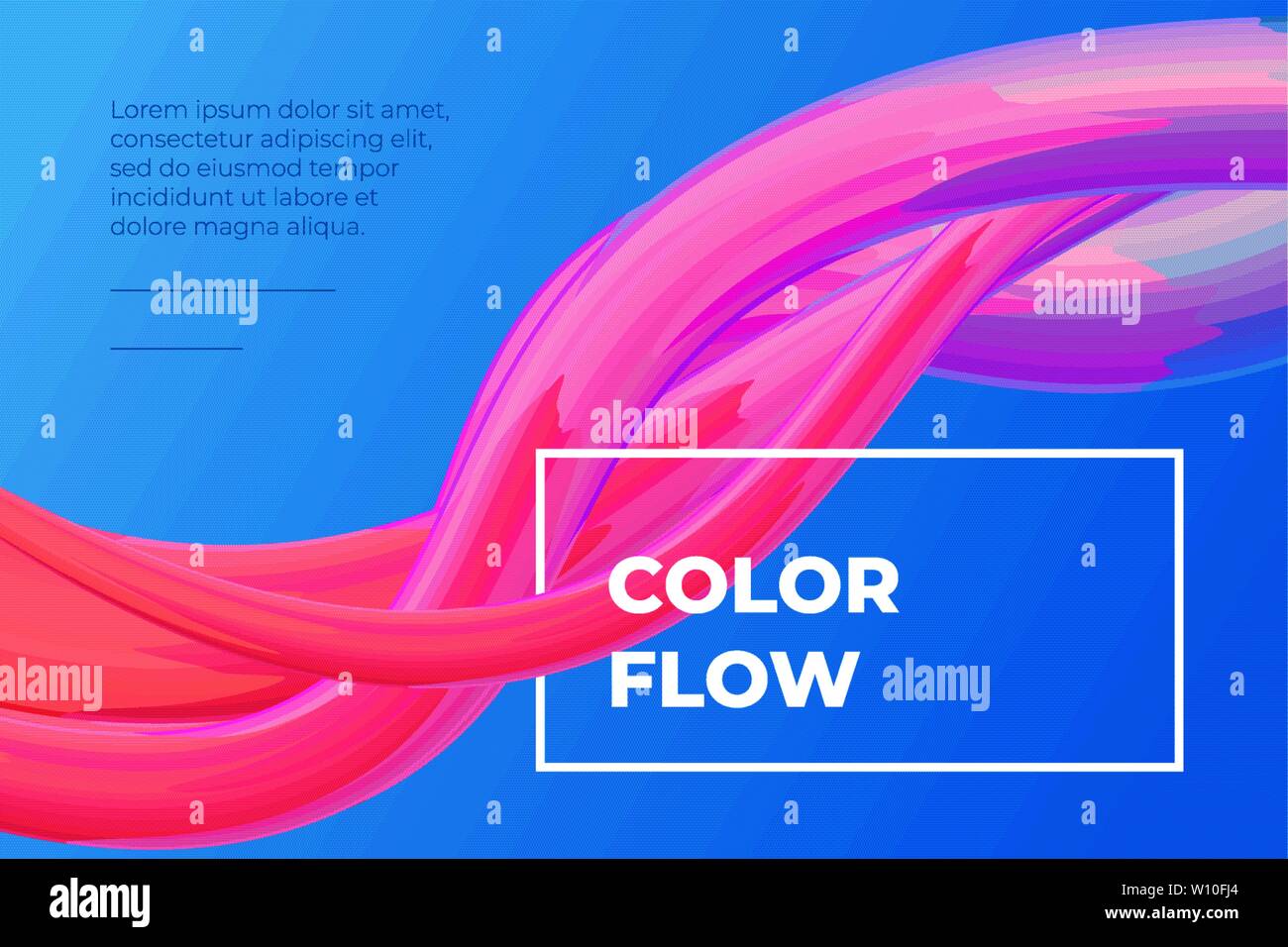 Fluid in motion Stock Vector Images - Alamy