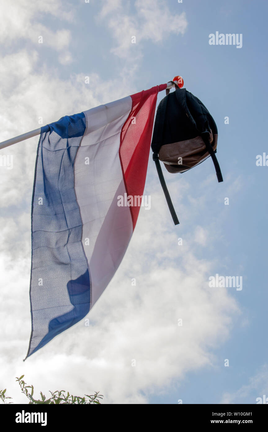 Netherlands flag graduation hi-res stock photography and images - Alamy
