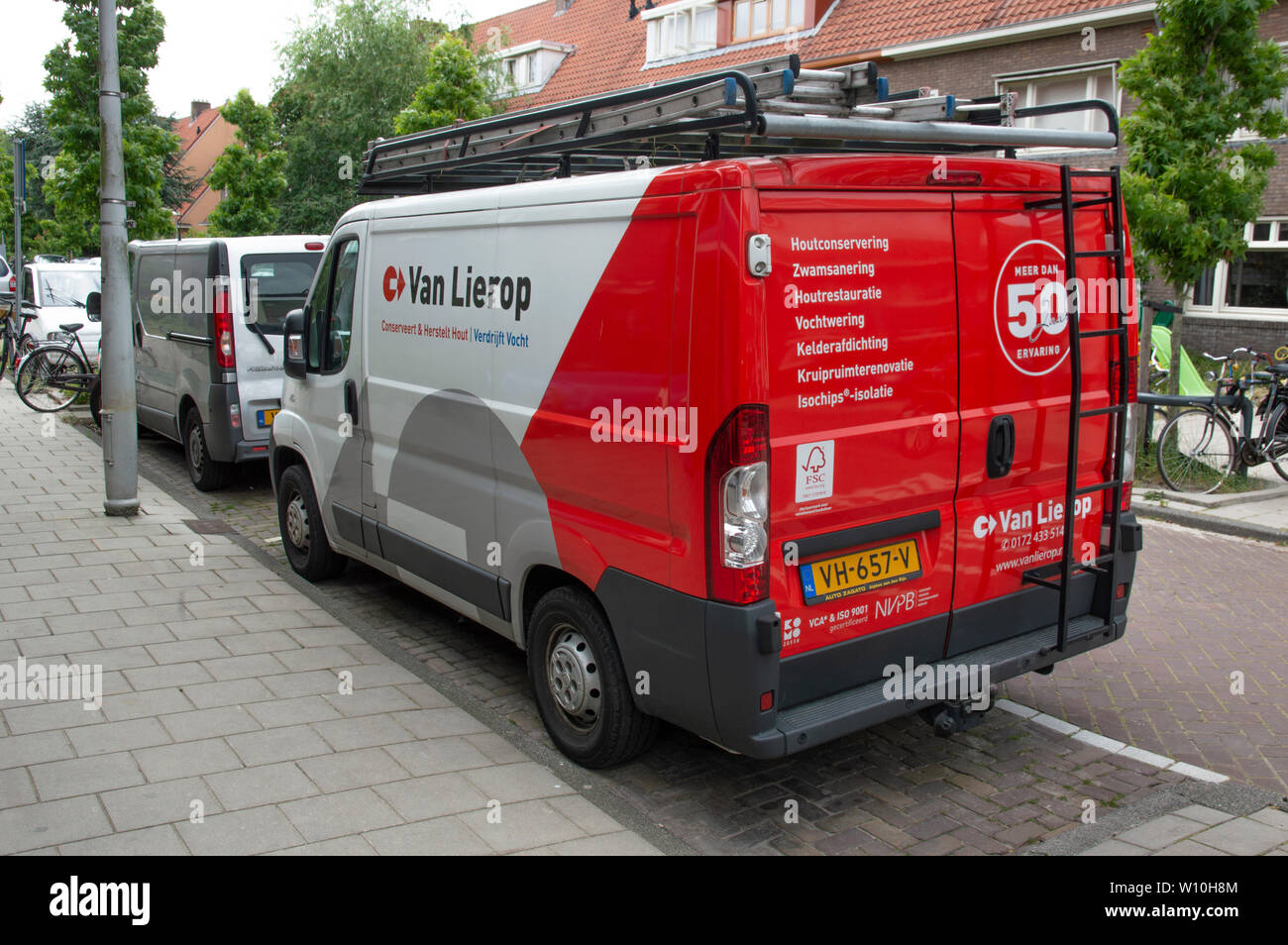 Van Lierop Company Van At Amsterdam The Netherlands 2019 Stock Photo ...