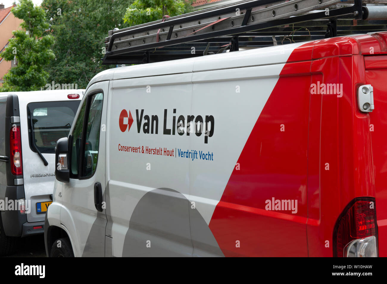 Van Lierop Company Van At Amsterdam The Netherlands 2019 Stock Photo ...