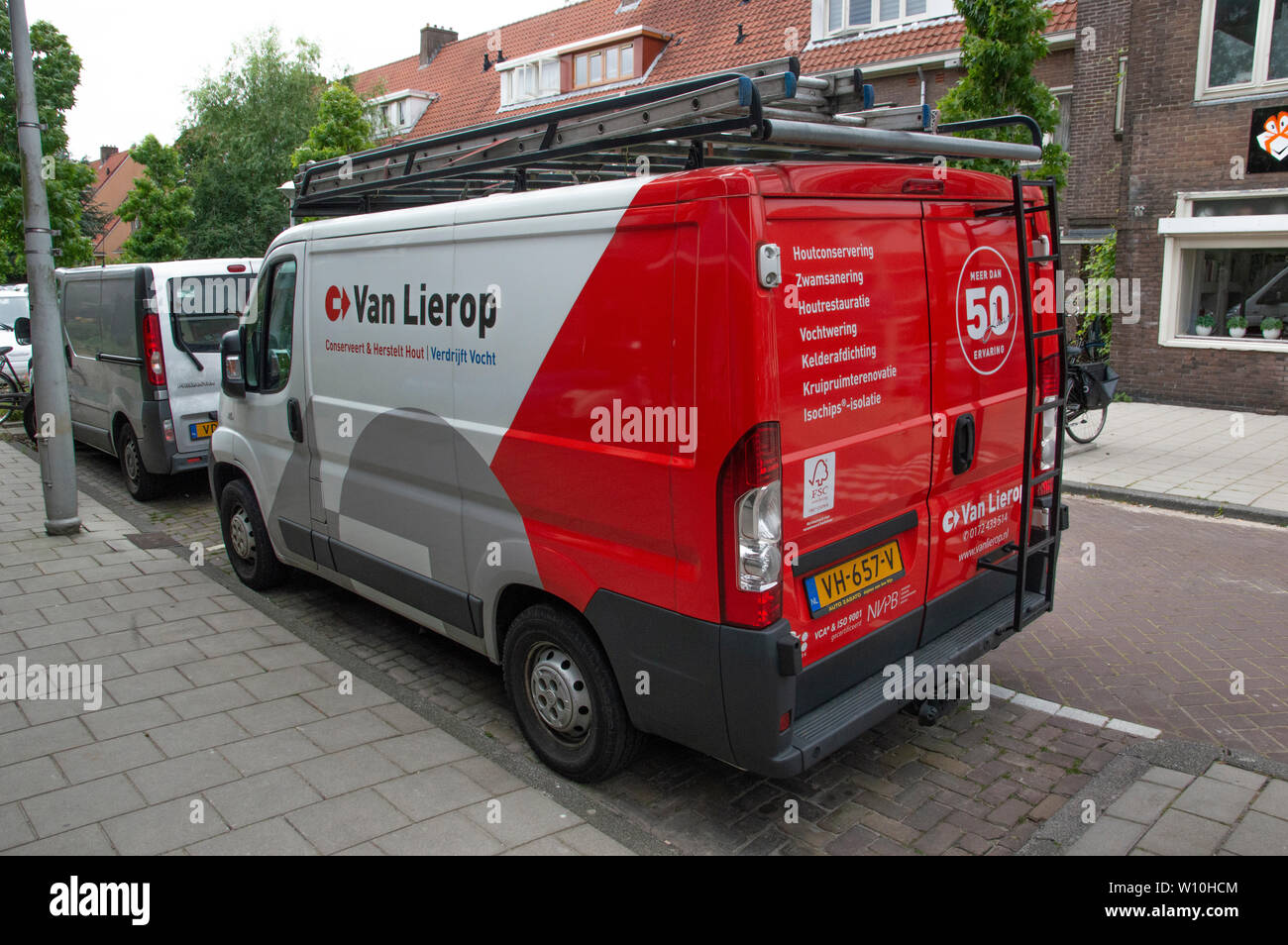 Van Lierop Company Van At Amsterdam The Netherlands 2019 Stock Photo ...