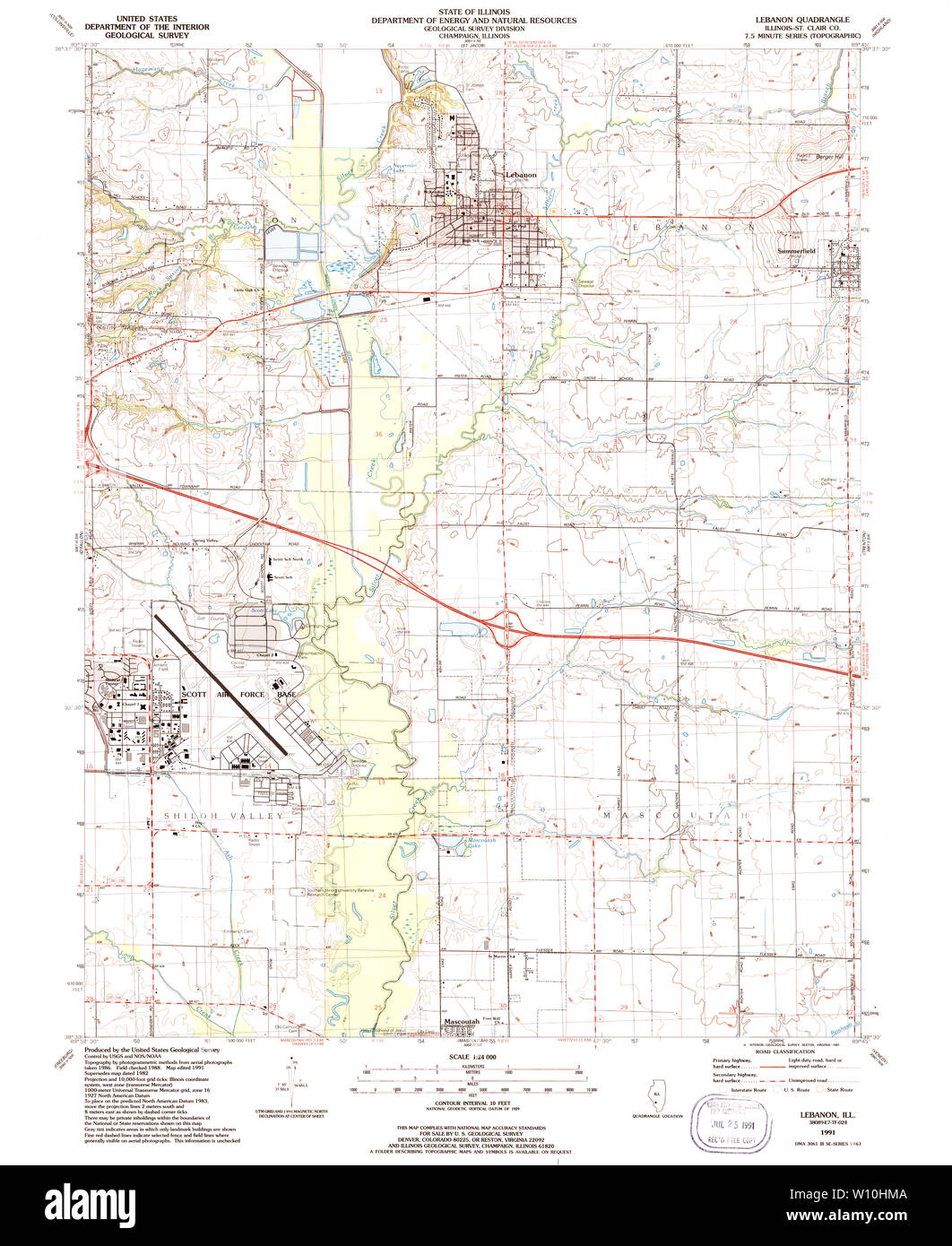 Topographic map of lebanon Cut Out Stock Images & Pictures - Alamy