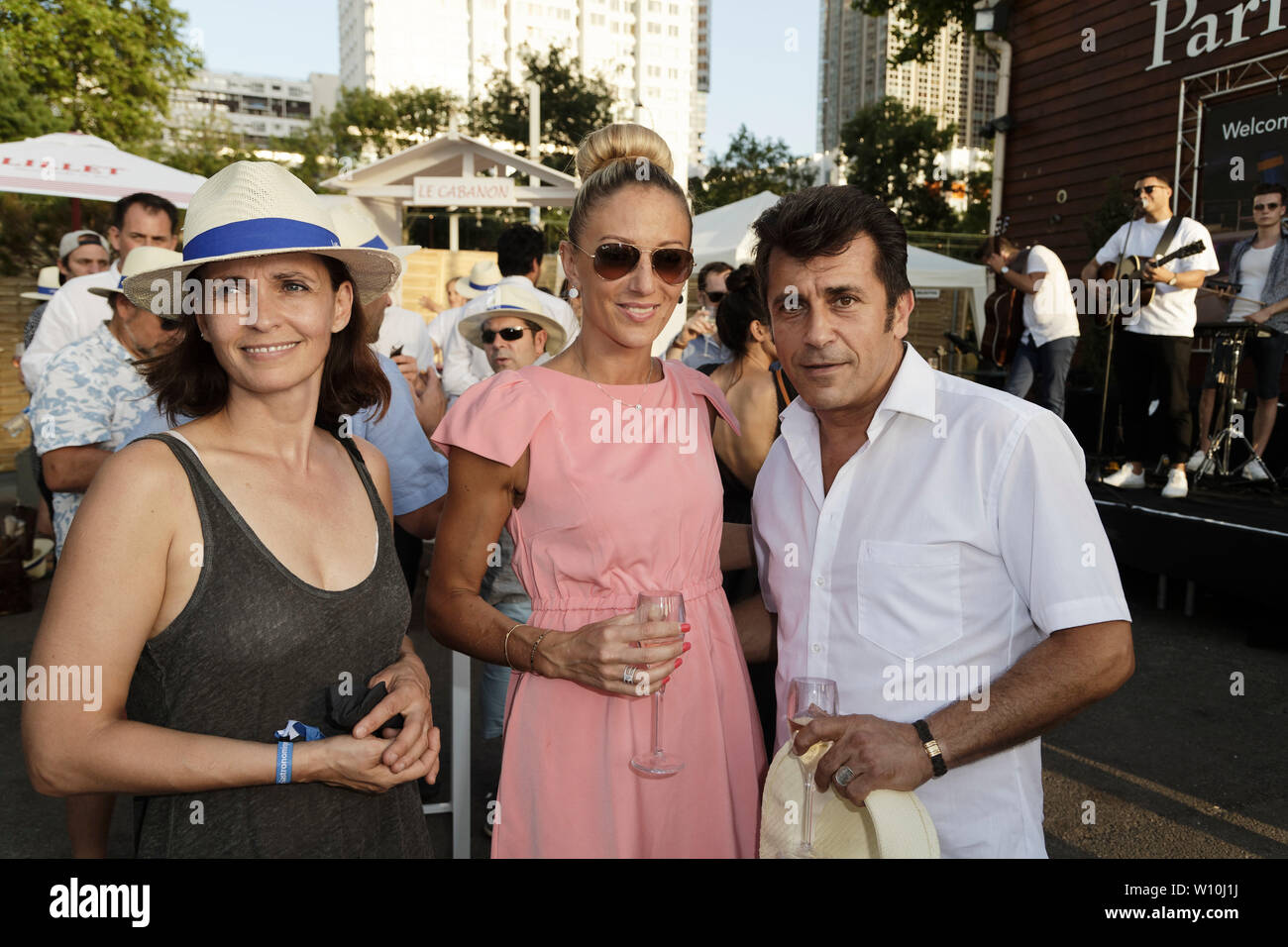 Paris, France. 27th June, 2019. Adeline Blondieau and Albert Kassabi ...