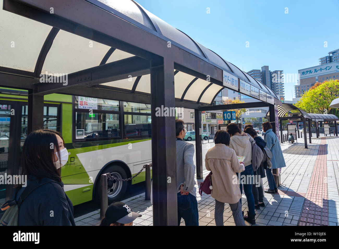 Morioka Station is a major junction station, and is served by both the ...