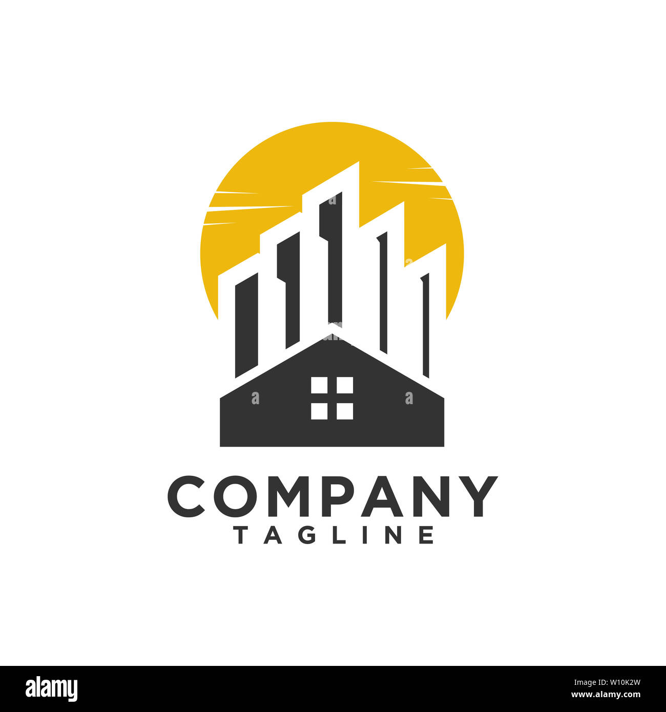 Luxury real estate logo design vector or building, hotel, home symbol ...
