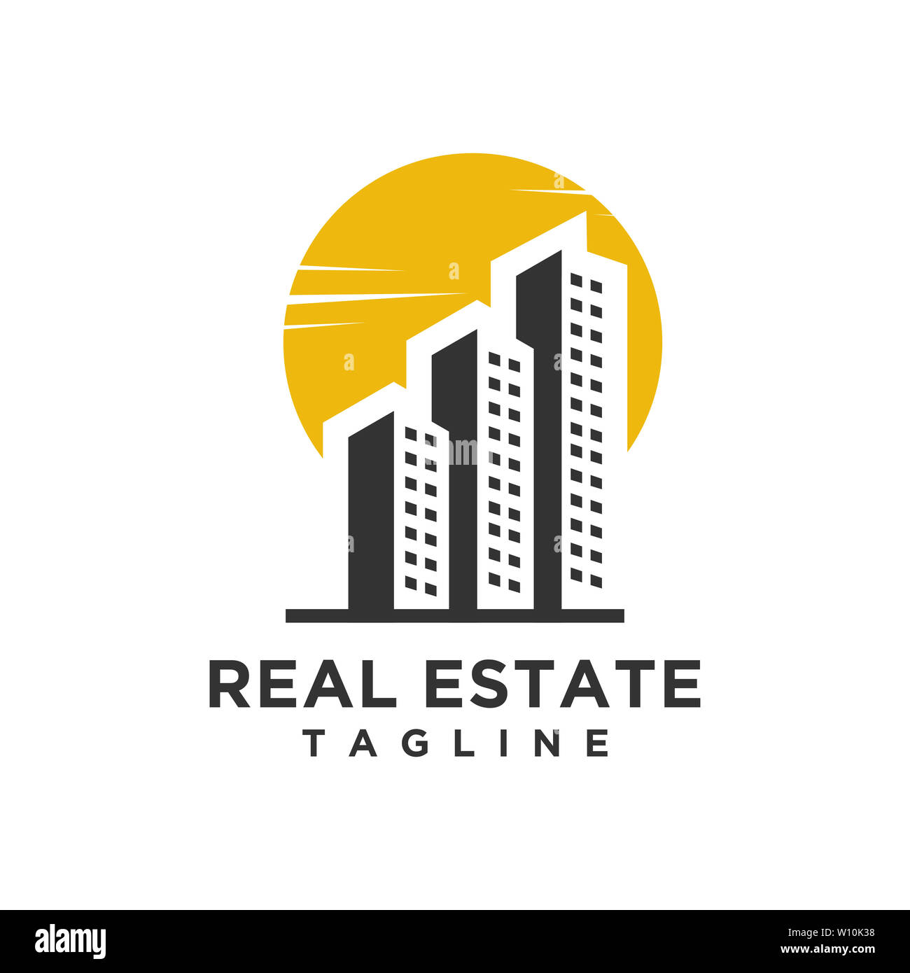 Luxury real estate logo design vector or building, hotel, home symbol ...