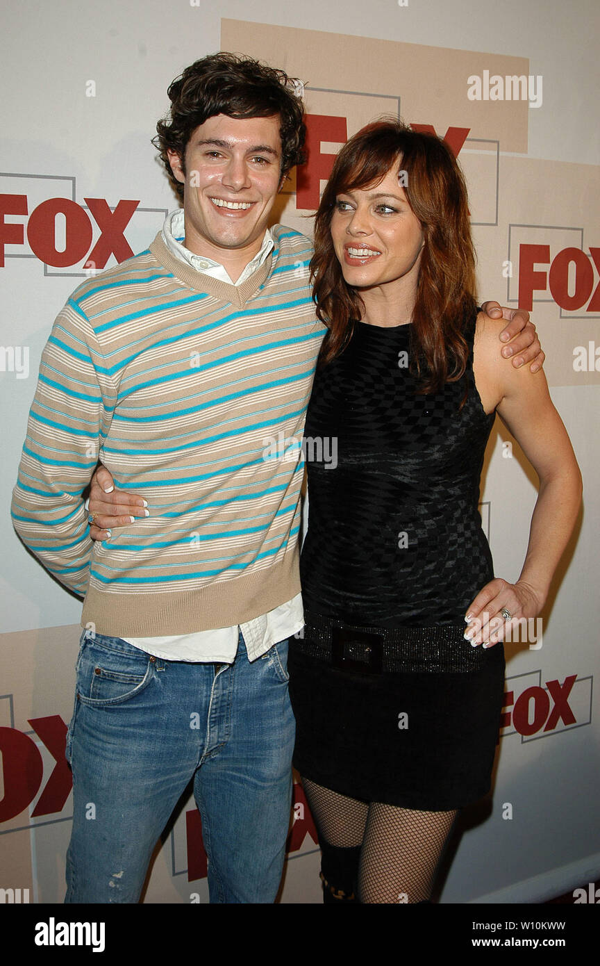 Adam Brody and Melinda Clarke at the Fox 2004 Fall Season Party held at ...