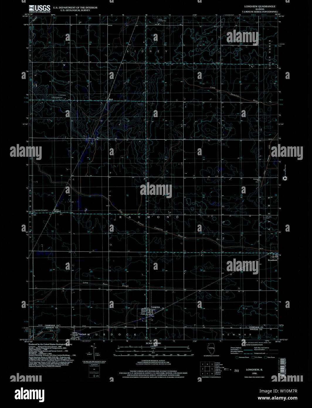 Map of longview hi-res stock photography and images - Alamy