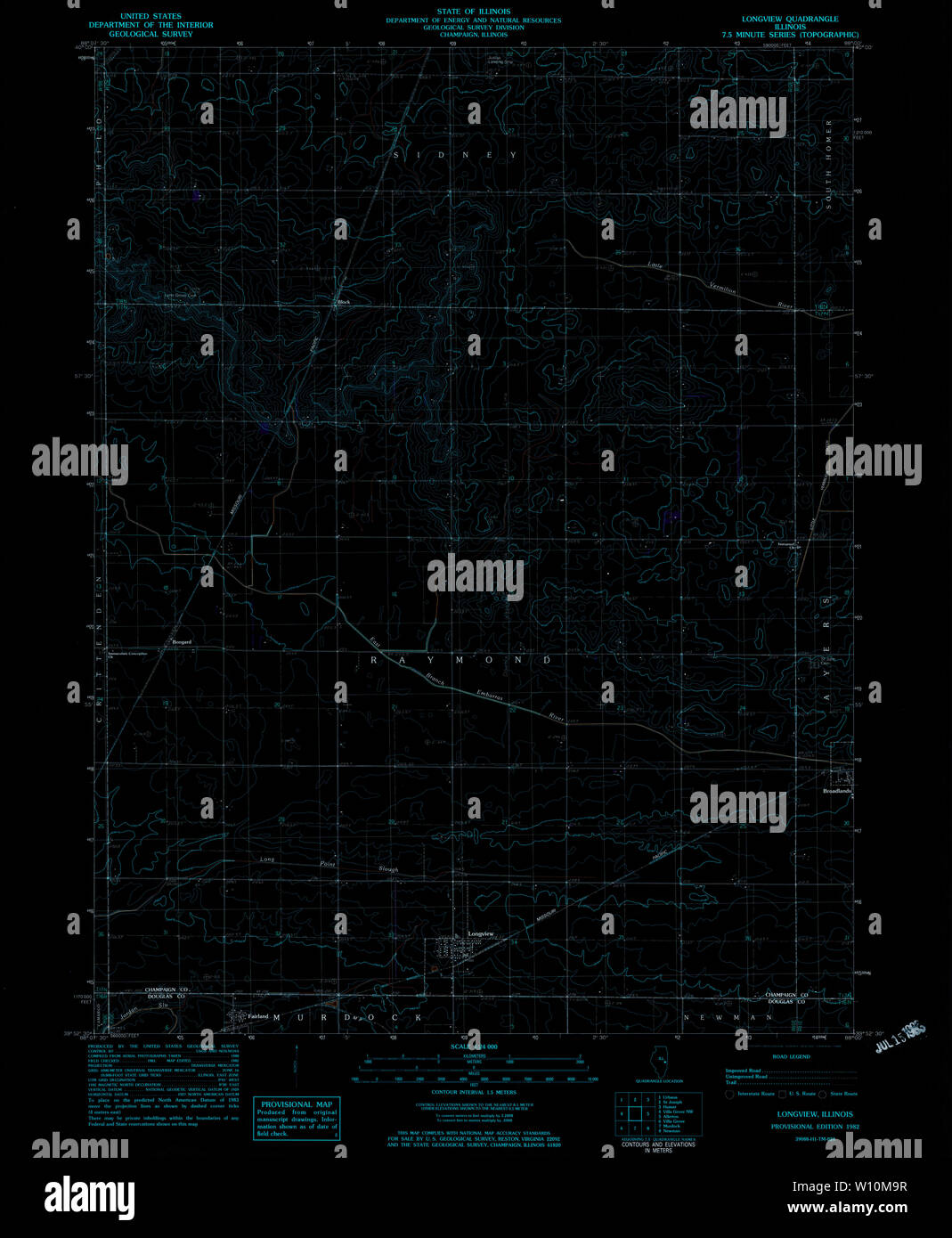 Map of longview hi-res stock photography and images - Alamy