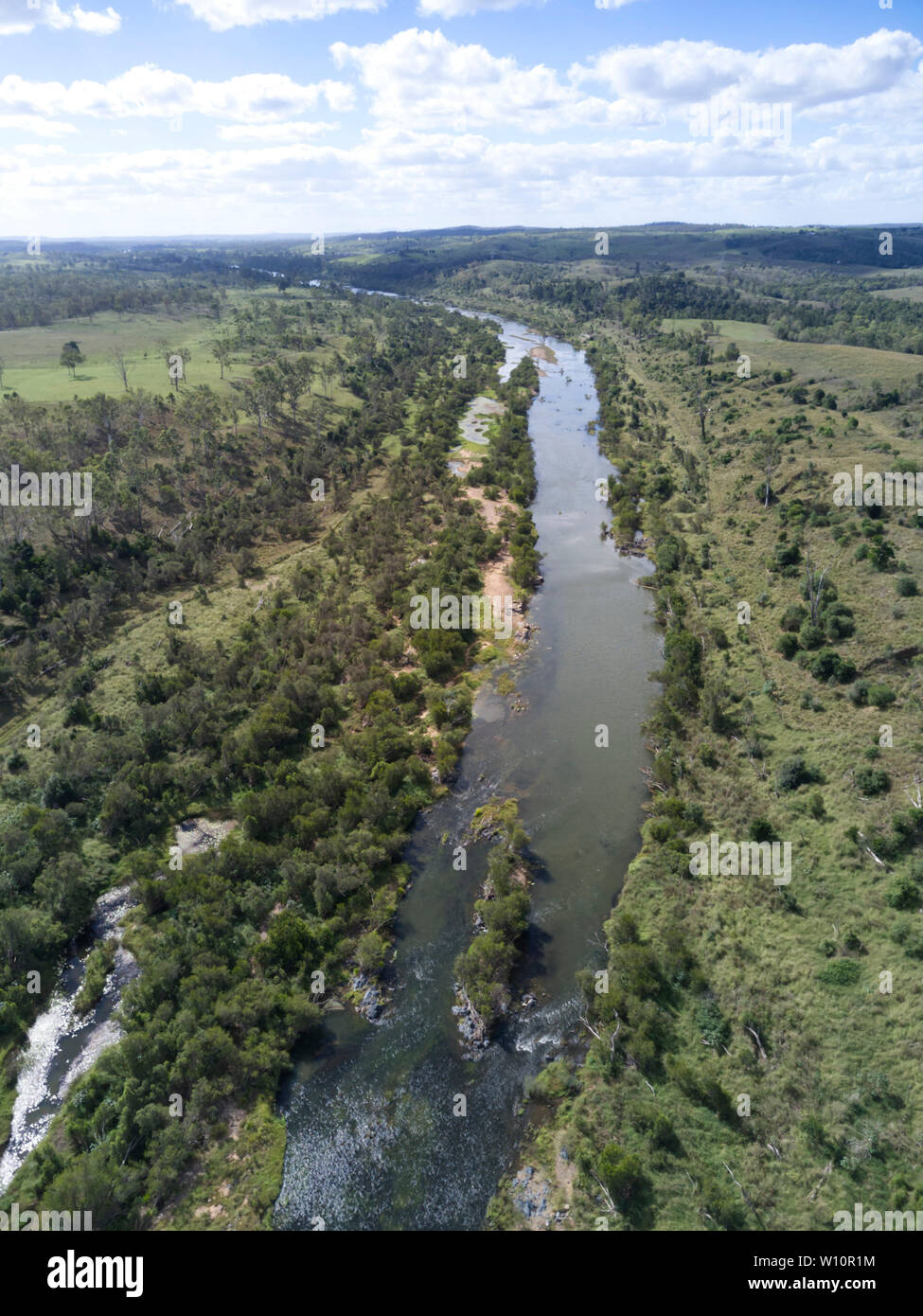Burnett River at Booyal Crossing Queensland Australia Stock Photo - Alamy