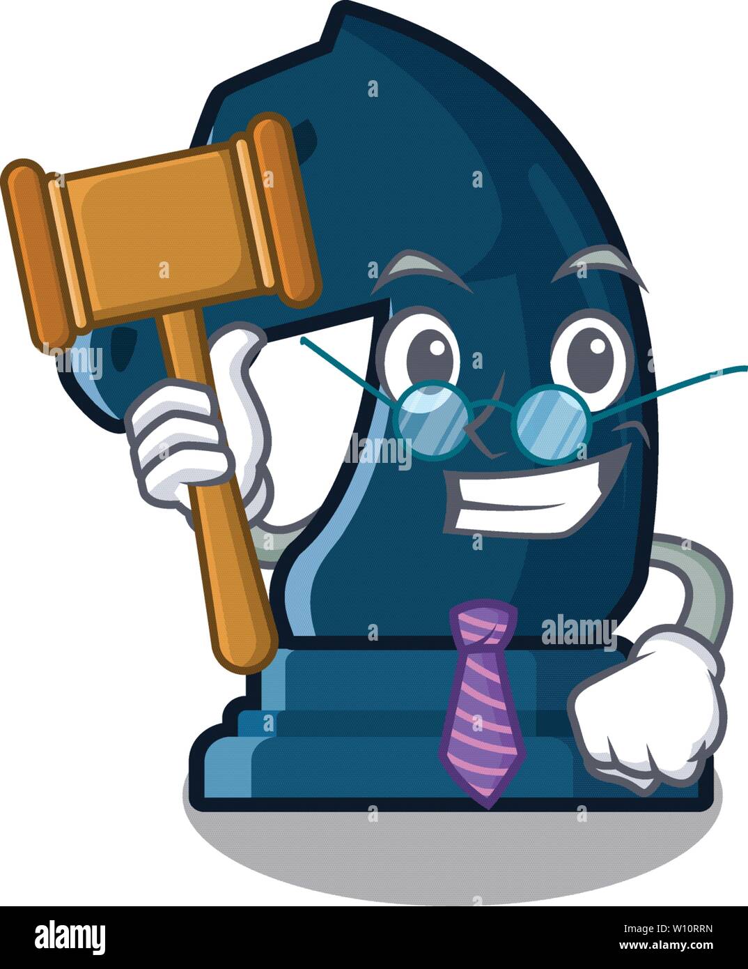 Judge knight chess toys in character shape Stock Vector Image & Art - Alamy