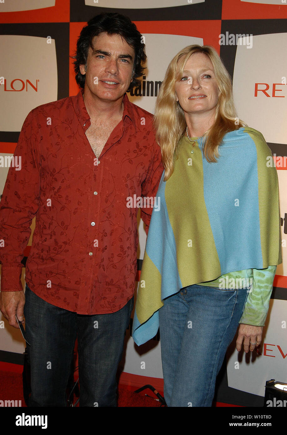 Peter Gallagher & Wife at the Entertainment Weekly 2nd Annual Pre-Emmy ...