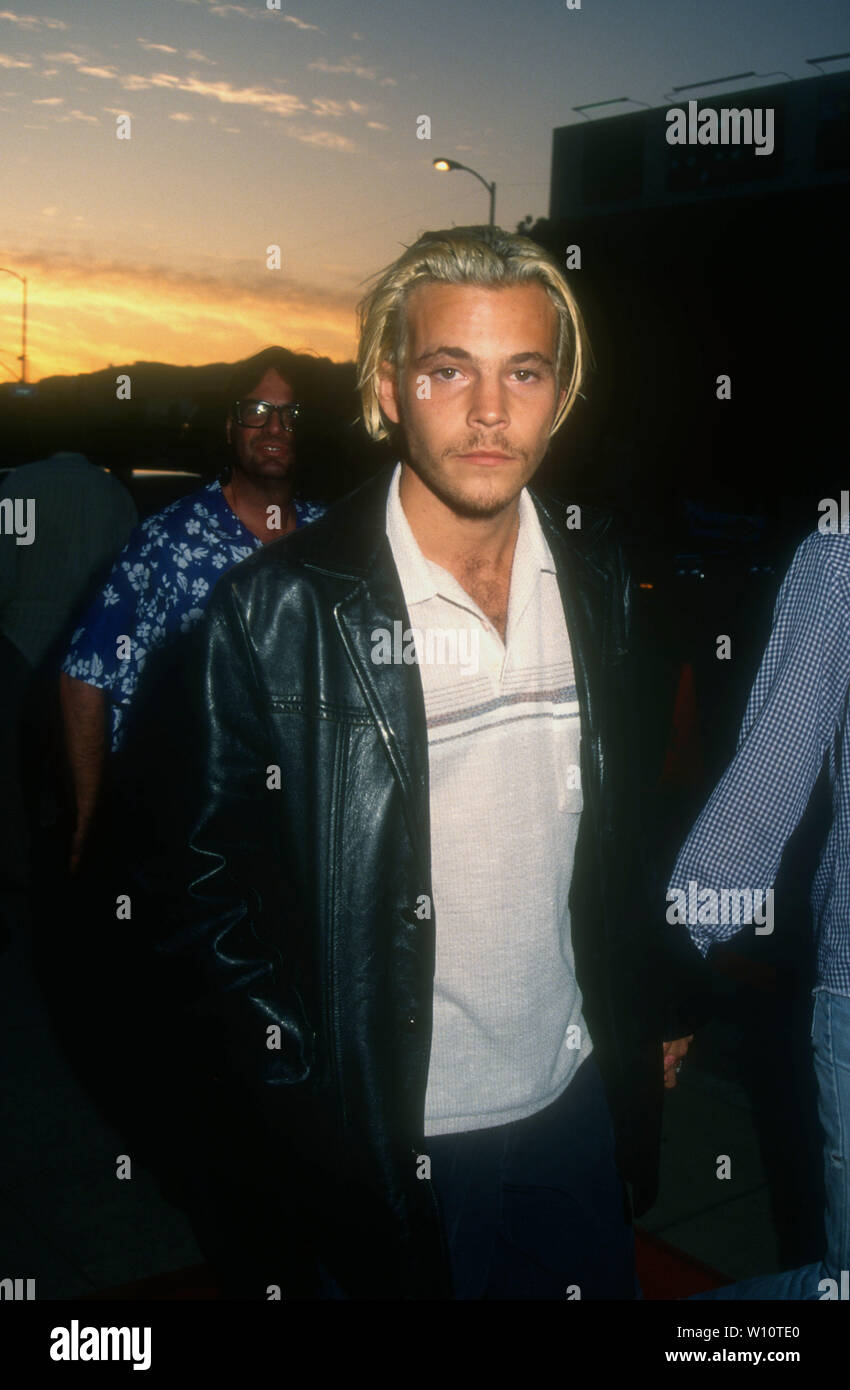 Hollywood, California, USA 9th August 1994 Actor Stephen Dorff attends ...