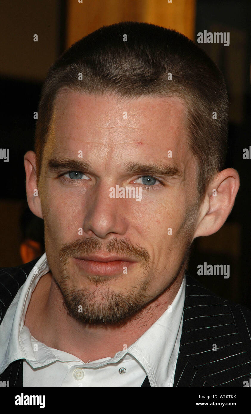 Ethan Hawke at the Los Angeles Premiere of "Before Sunset" at the ...