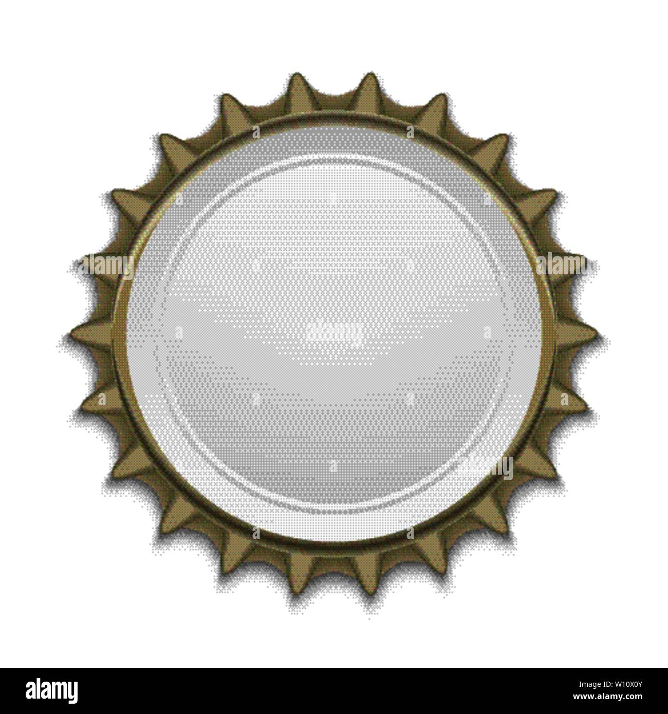 Front view empty bottle Stock Vector Images - Alamy