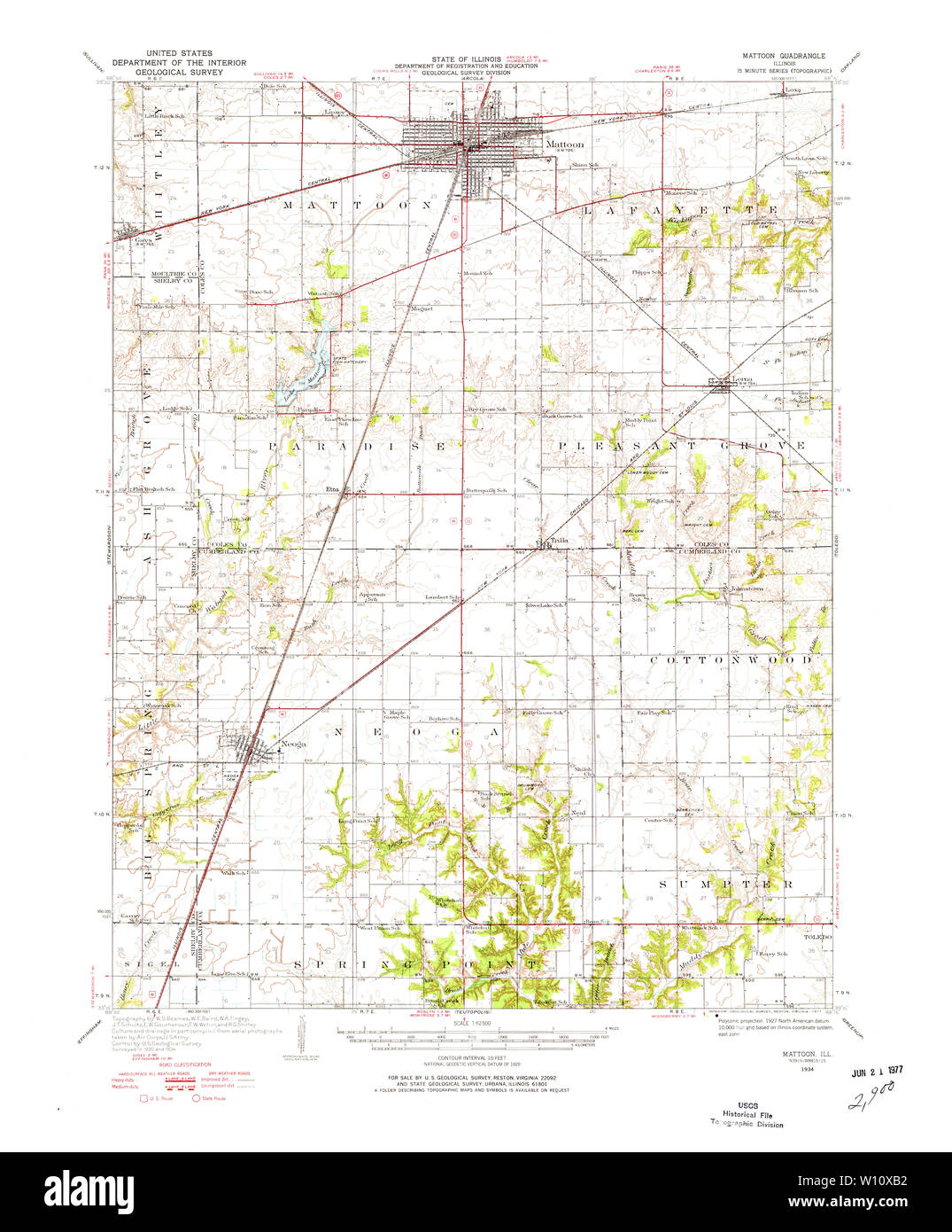 Mattoon Cut Out Stock Images & Pictures - Alamy