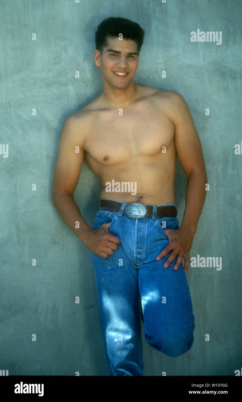 Los Angeles, California, USA 25th August 1994 (Exclusive) Actor Eddie Moreno poses at a photo ...