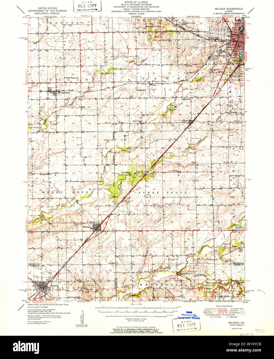 Map Of Mclean High Resolution Stock Photography and Images - Alamy