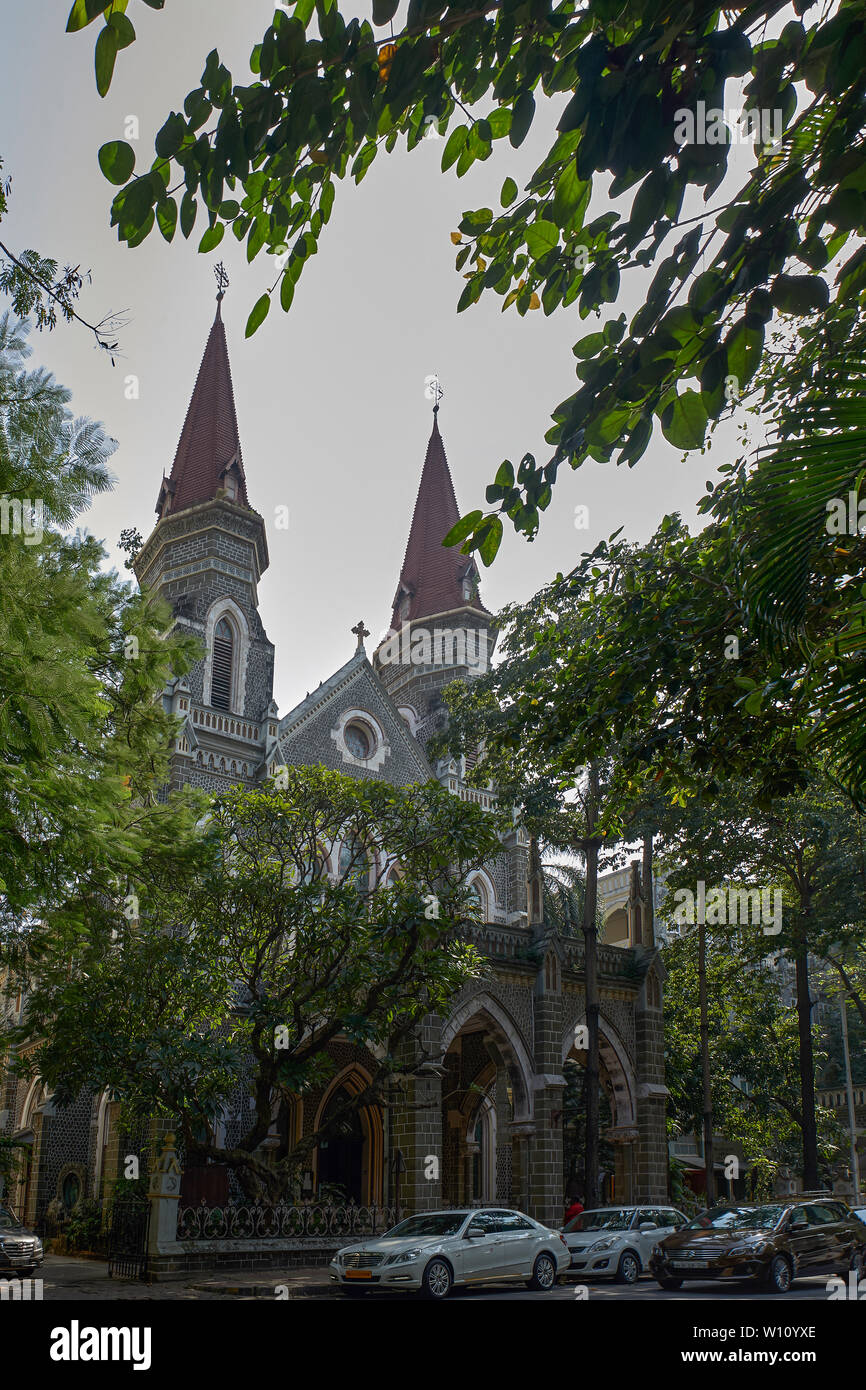 22 Nov2017 Cathedral of the Holy Name,Church Colaba area in South ...