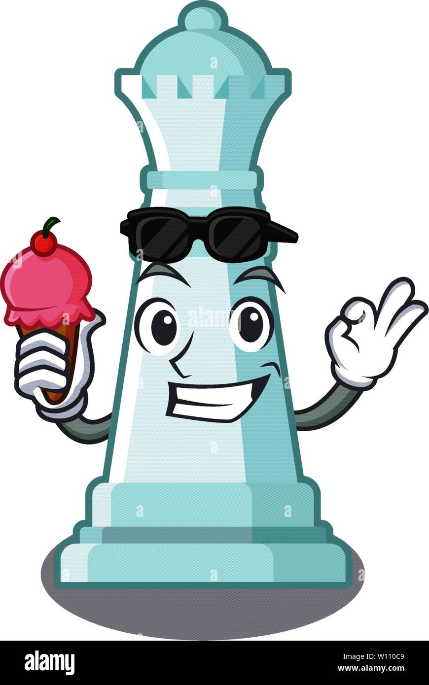 Chess on ice Stock Vector Images - Alamy