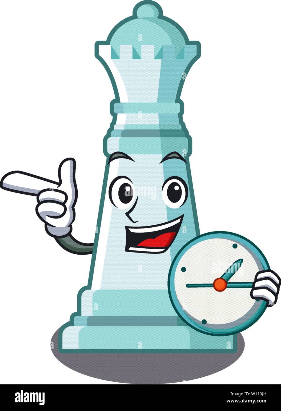 Ivory clock Stock Vector Images - Alamy