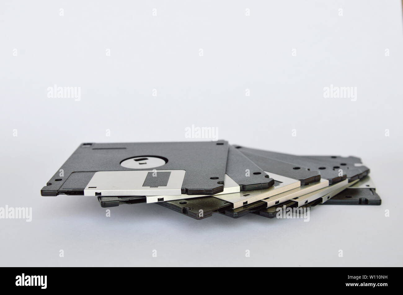 diskette on white background Stock Photo - Alamy