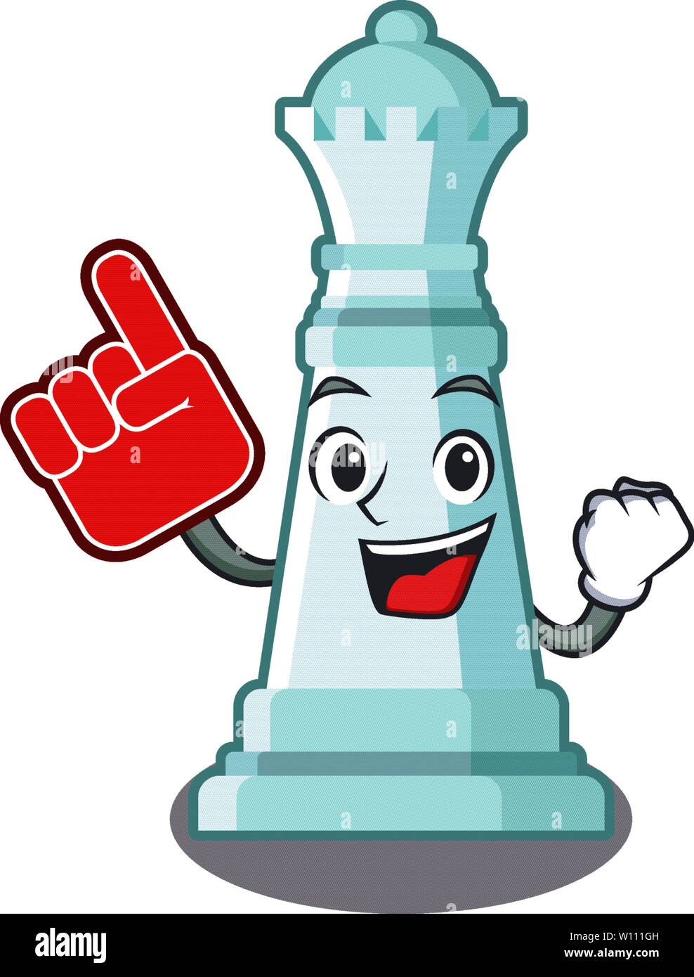 Chess piece knight male hand Stock Vector Images - Alamy